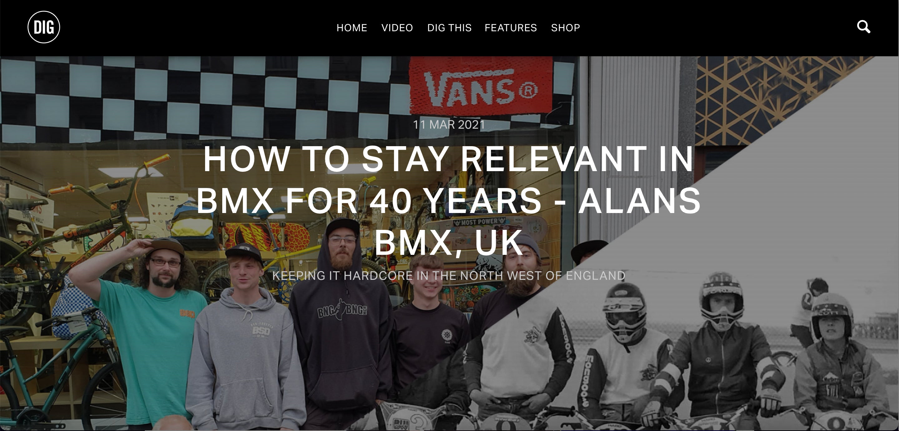DIG BMX: HOW TO STAY RELEVANT IN BMX FOR 40 YEARS - ALANS BMX, UK ...