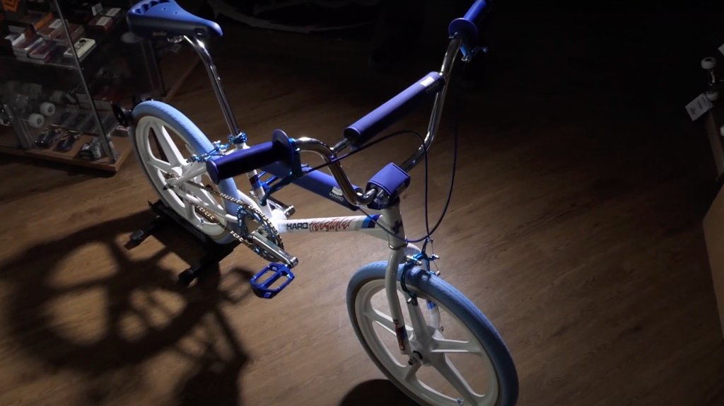 1984 Haro Sport Prototype Custom Bike Build #77 White/Blue | Alans BMX