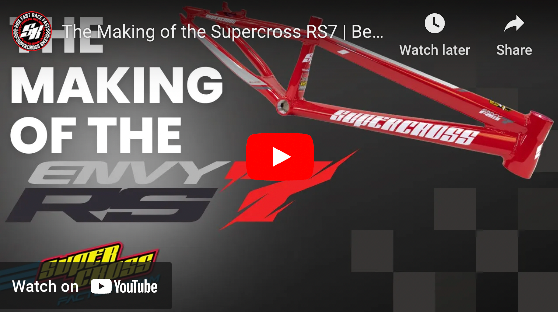 Supercross Envy RS7 Alloy BMX Race Frame – Alans BMX