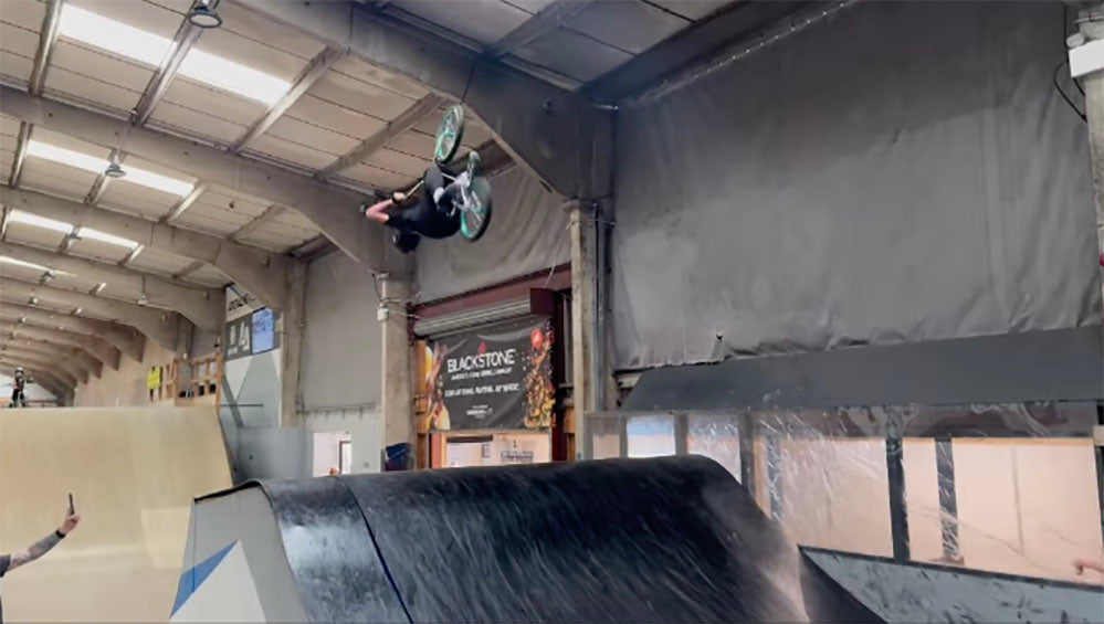 14yo Kitty Joseph Pulls First Womens Double BMX Backflip | Alans BMX