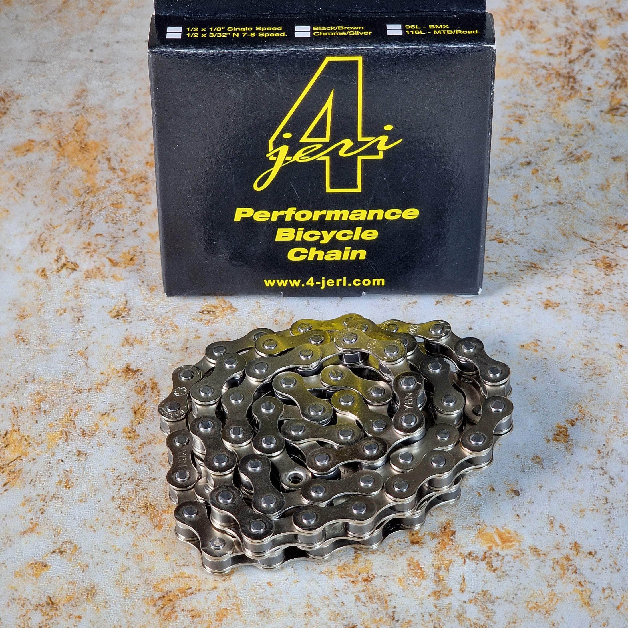 4-Jeri Gang Coloured 1/8" BMX Chain | Alans BMX