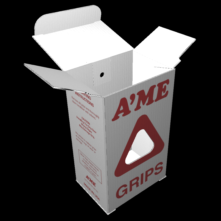 A'ME BMX Double Bubble Round Old School BMX Grips with Box | Alans BMX