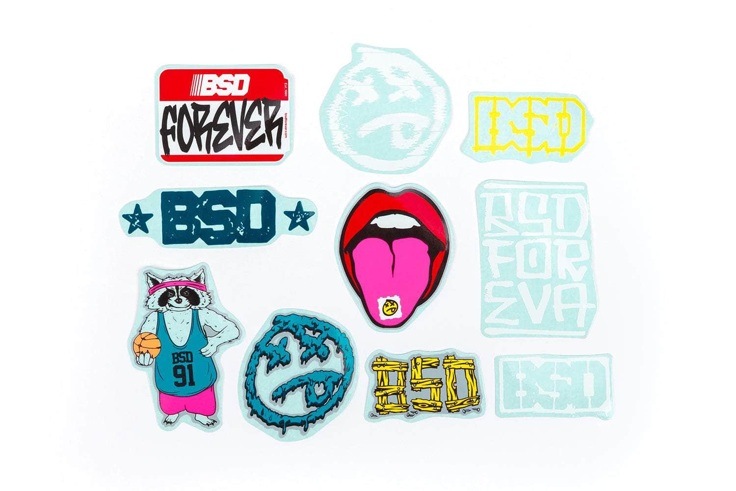 BSD 2023 Assorted Sticker Pack | Alans BMX