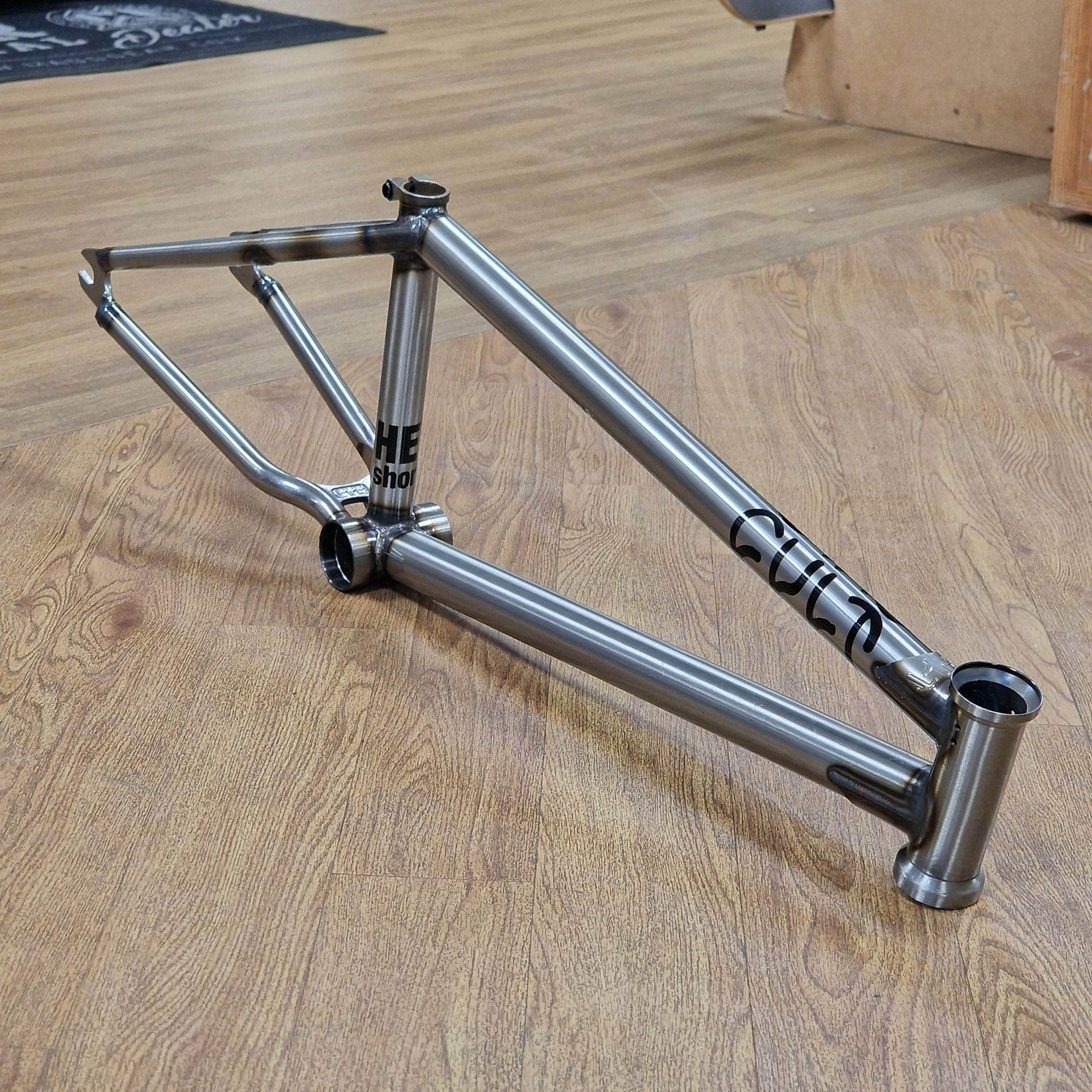 Cult Shorty IC BMX Frame Raw | Alans BMX