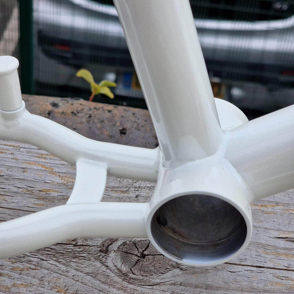 DP Firebird Freestyler Frame Fork Bar Kit White Pre Order | Alans BMX