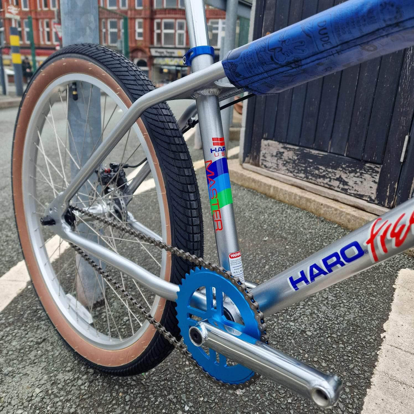 Haro Bob Haro Freestyler 26 Inch Bike Silver | Alans BMX