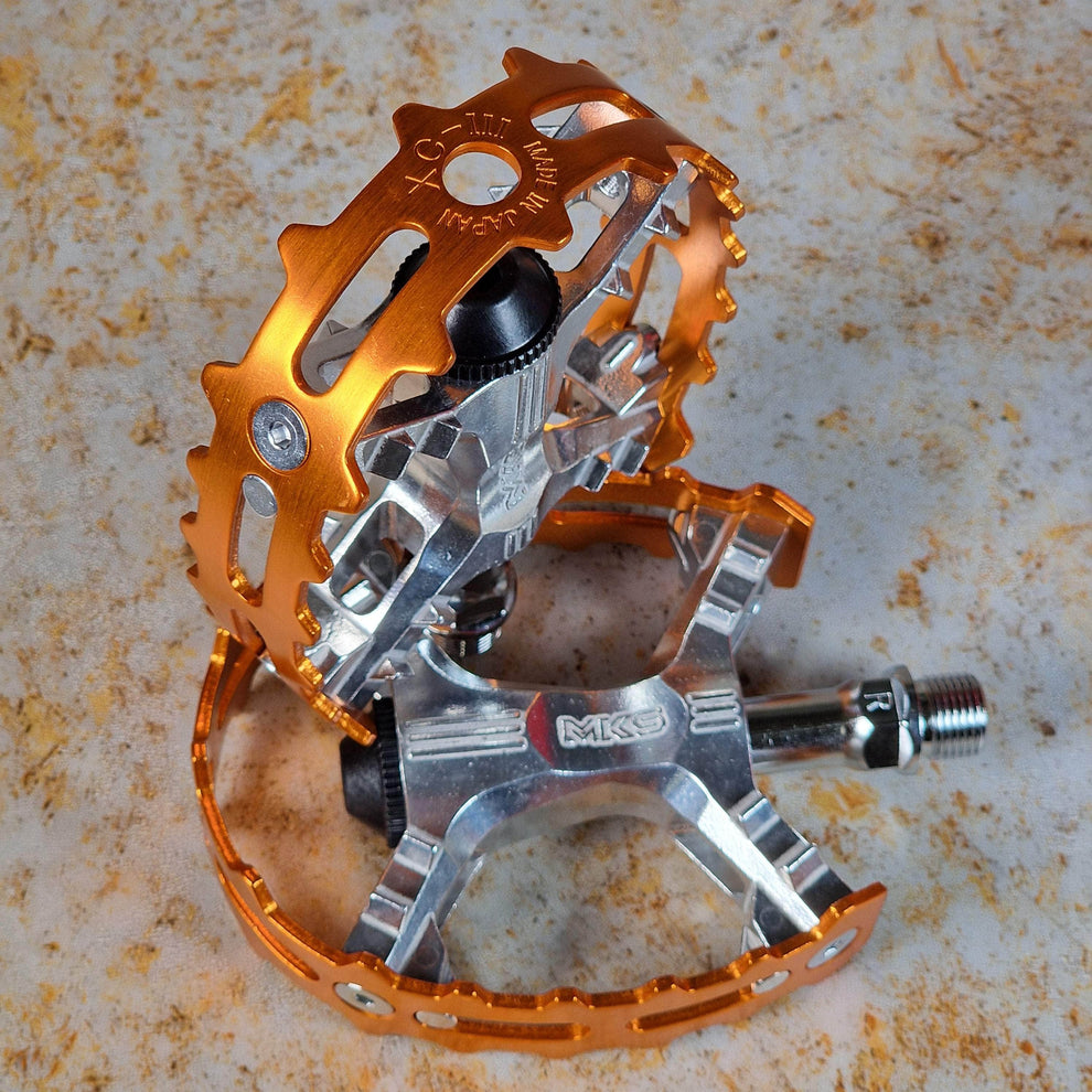 MKS XC-III Bear Trap Old School BMX Pedals | Alans BMX