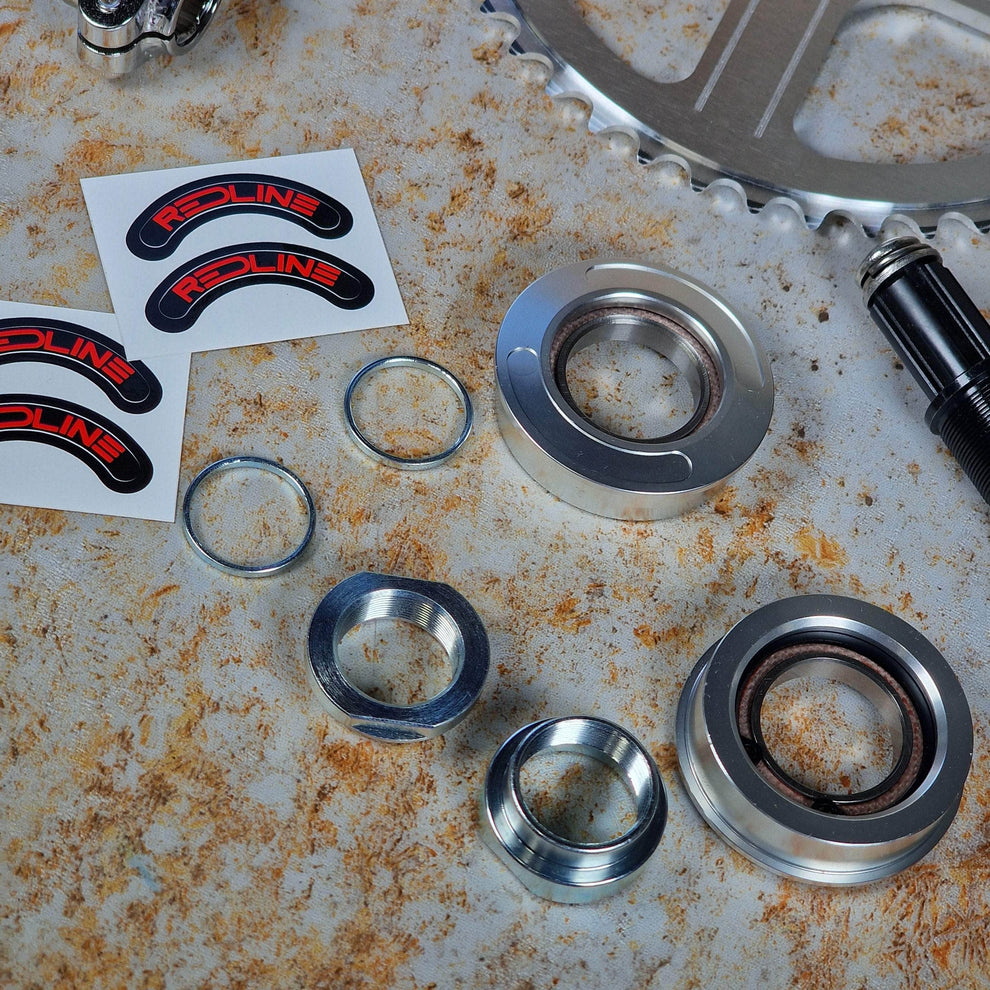 Redline Foundations 401 Single Pinch Flight Cranks Chrome | Alans BMX