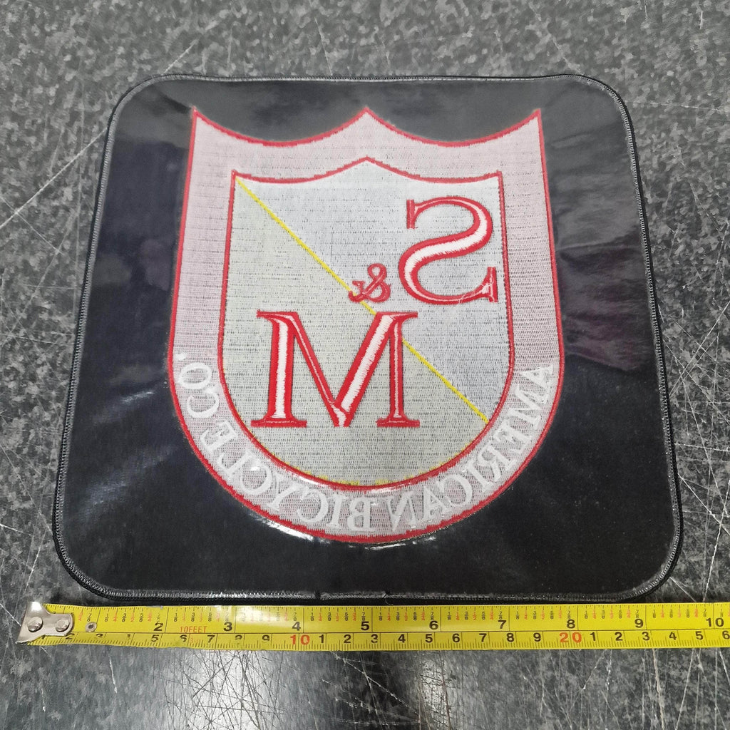 S&M Bikes 10 Inch Shield Patch — Alans BMX