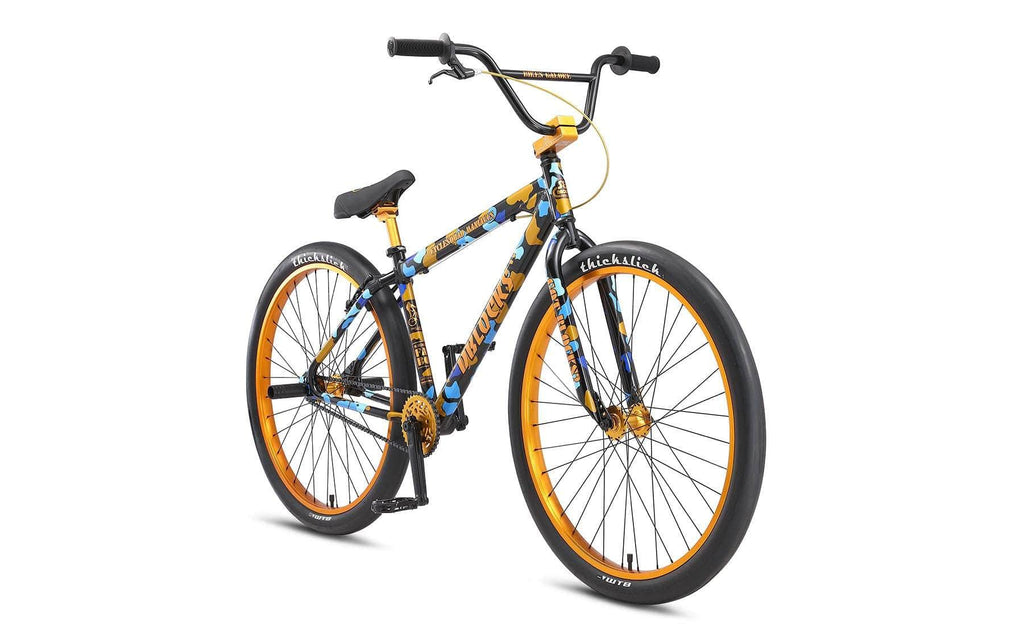 SE Bikes Big Ripper 29 Inch Bike Blue Gold Camo | Alans BMX