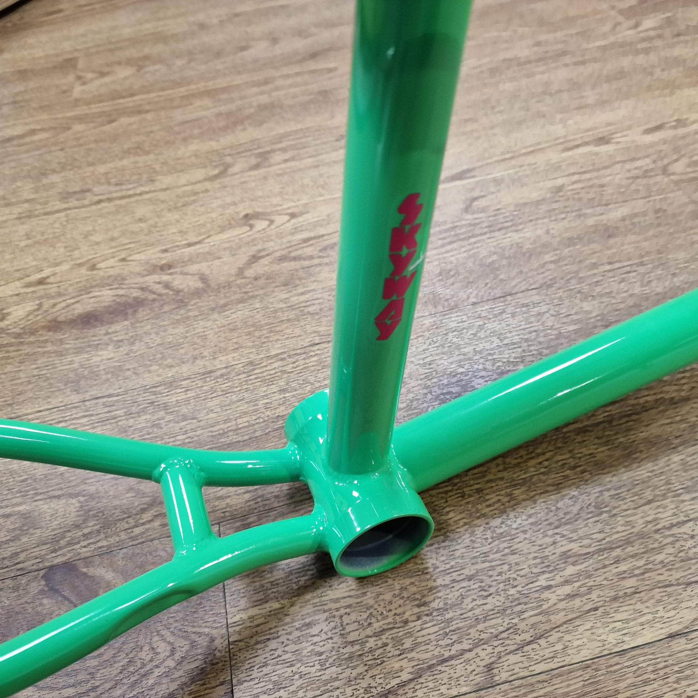 Skyway 2024 Street Beat Frame / Fork / Bars / Seat Green | Alans BMX