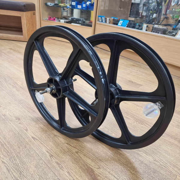 Skyway Tuff Mag Wheels Black Slight Seconds Pair| Alans BMX