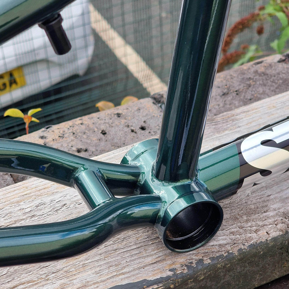 Sunday Silvawave BMX Frame Metallic Seaweed Green | Alans BMX