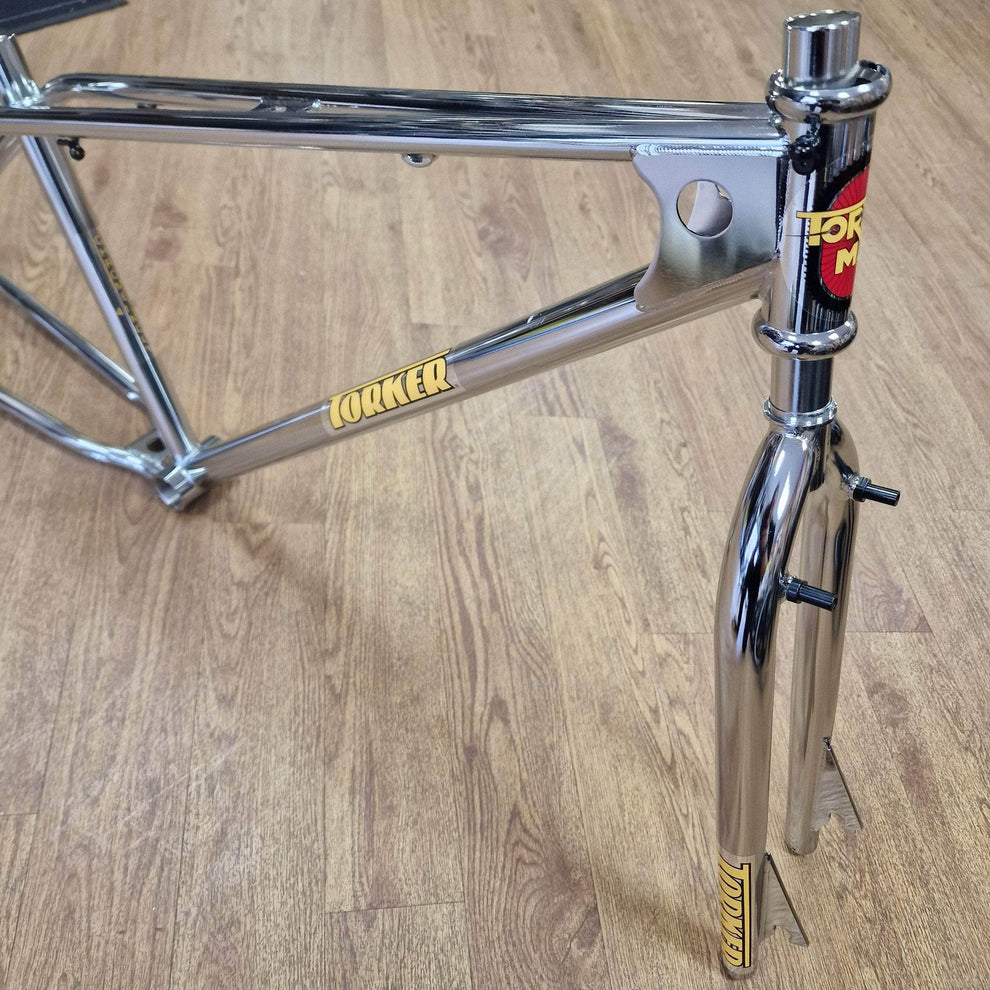 Torker Freestyle 26" Old School BMX Frame and Fork Chrome | Alans BMX