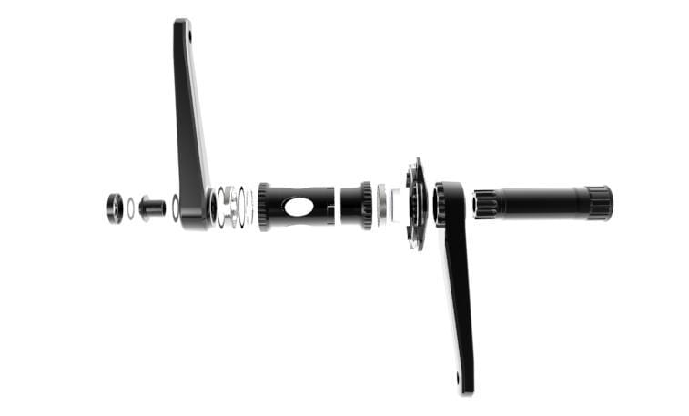 Box Vector Cranks 35mm Axle X Black — Alans BMX