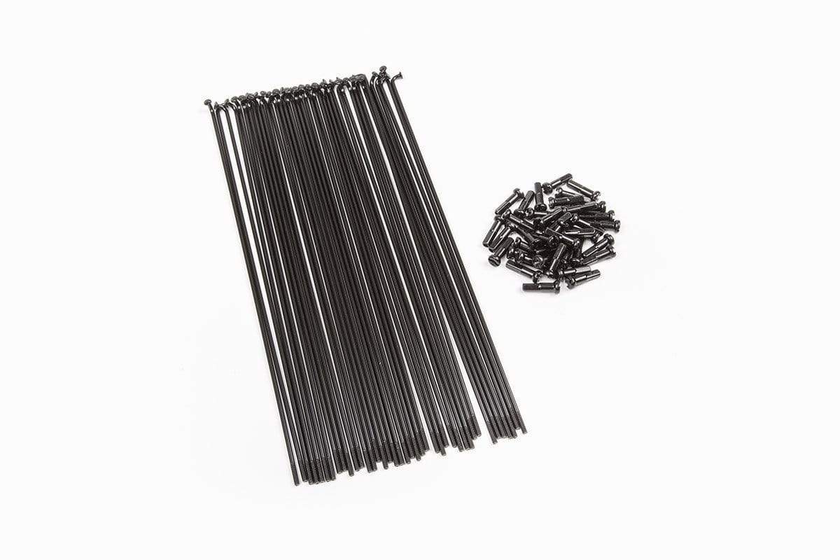 BSD Double Butted BMX Spokes and Nipples 40 Pack | Alans BMX