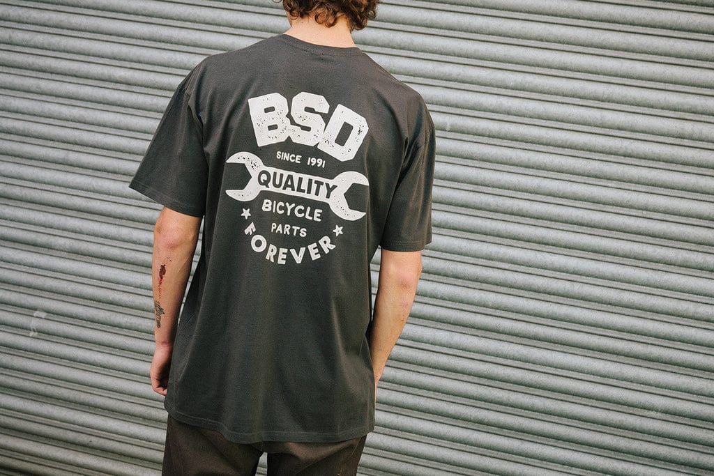 BSD Workshop T-Shirt Coal — Alans BMX