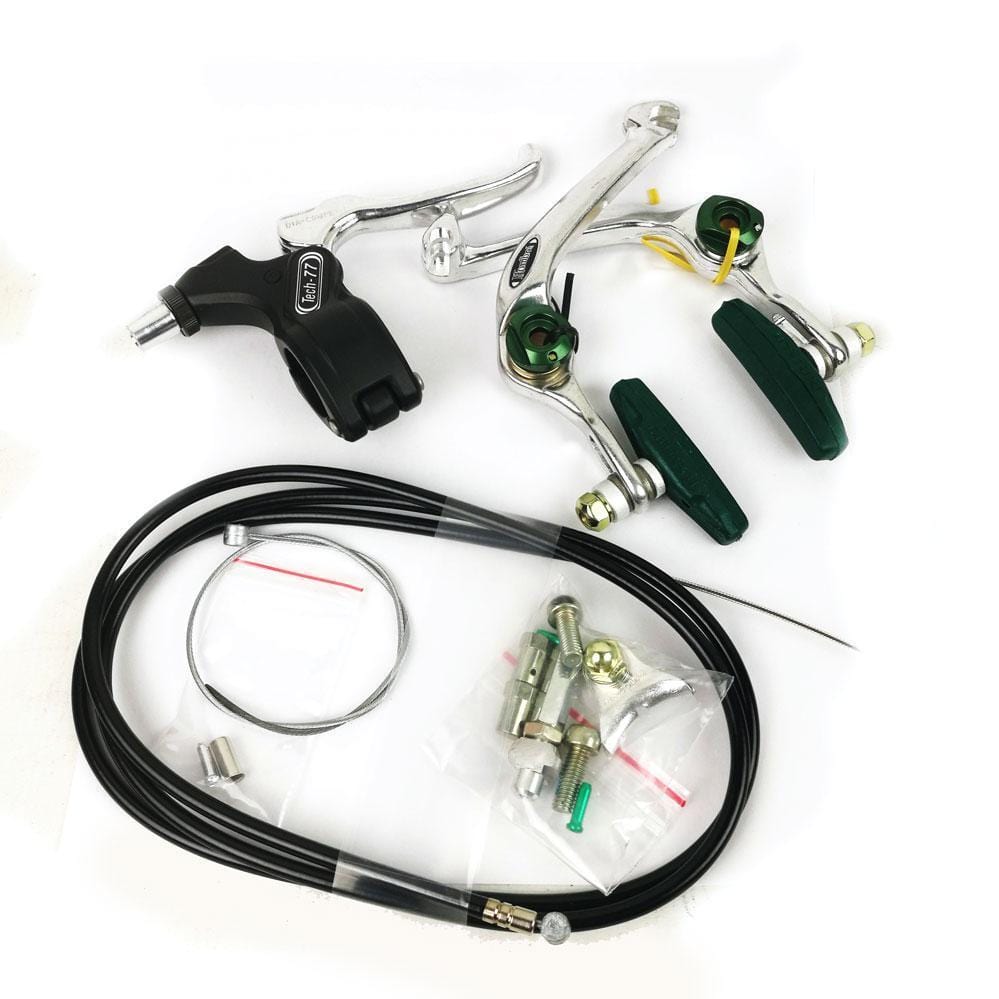 Dia-Compe Tech-77 / Hombre Brake Kit Silver | Alans BMX