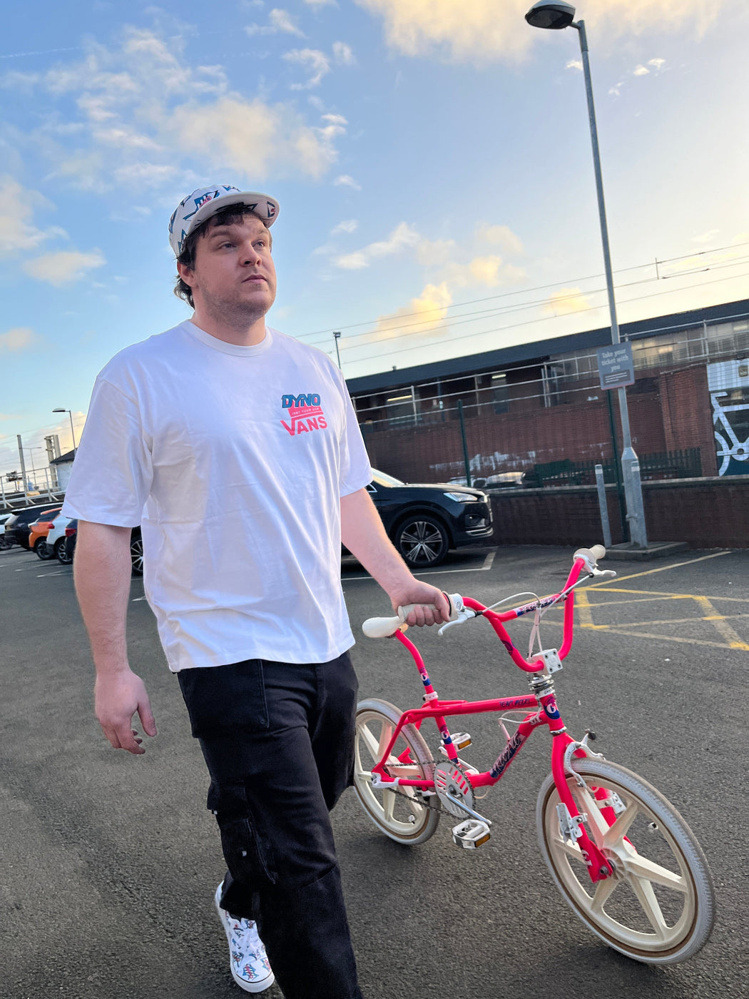 Vans x Our Legends GT / Dyno Era Shoes White / Blue | Alans BMX