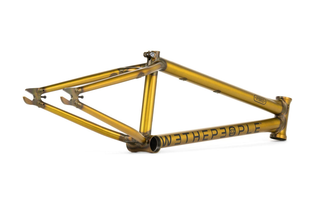 We The People Utopia Hybrid BMX Frame Matt Trans Gold | Alans BMX